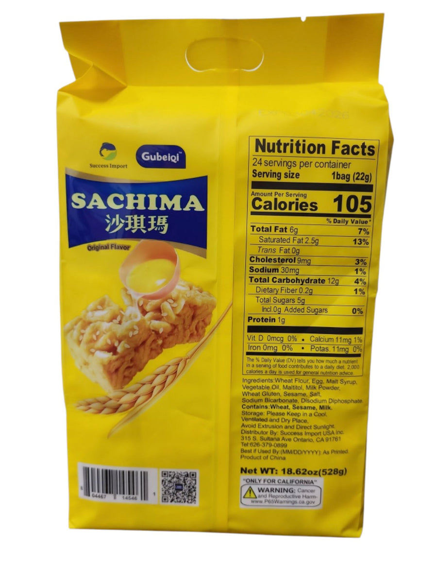 萨其马 (原味) Success Import- Sachima (Original Flavor) 528g (24pcs) #5322 ...