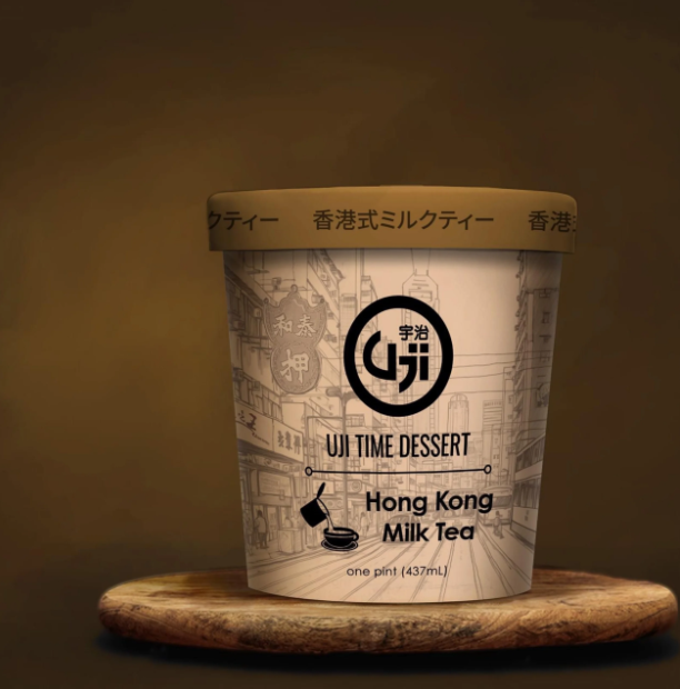 宇治雪糕--香港奶茶味 Uji Time Ice Cream - Hong Kong Milk Tea #0905 – 808super.com