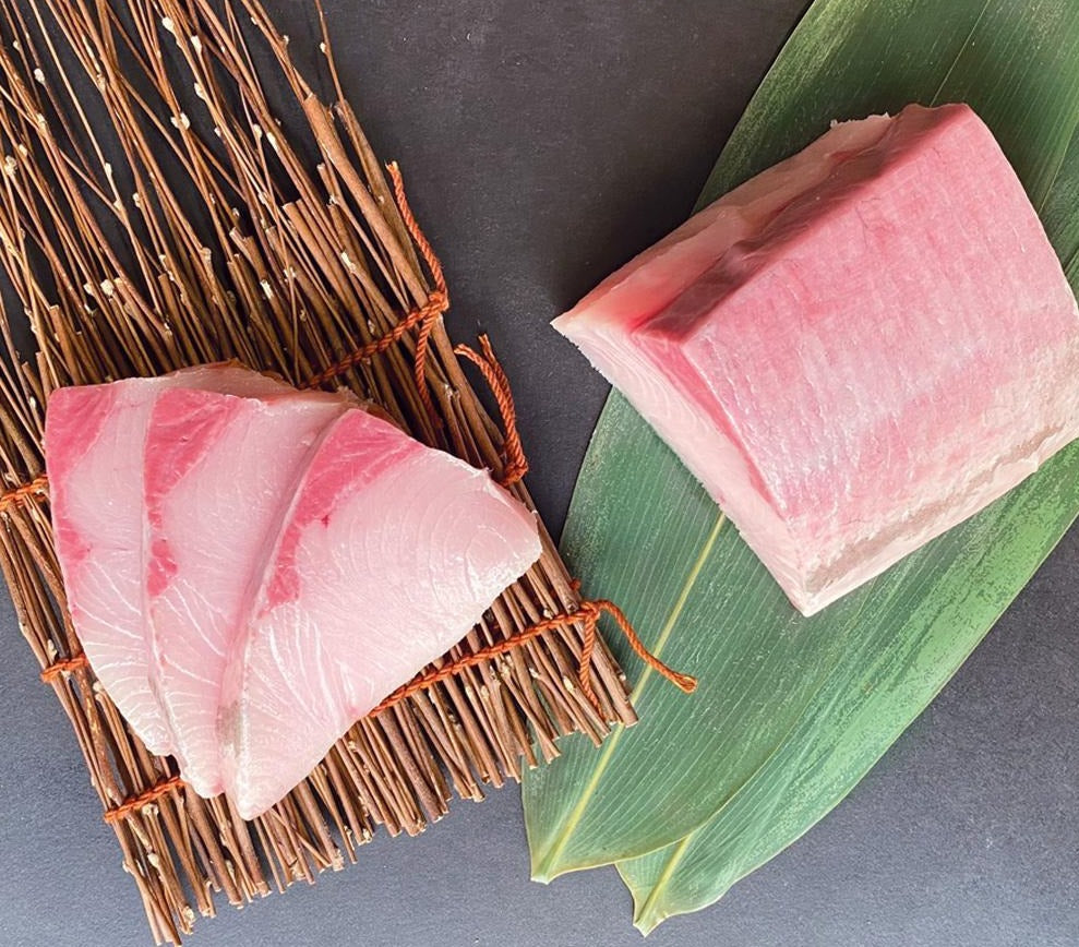 [$27.29/lb] 特級 油甘魚柳 (日本產鰤魚)刺身 BURI LOIN Premium Yellowtail Hamachi Sas ...